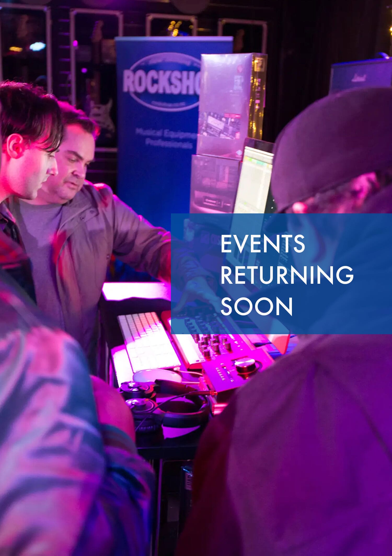 Events returning soon