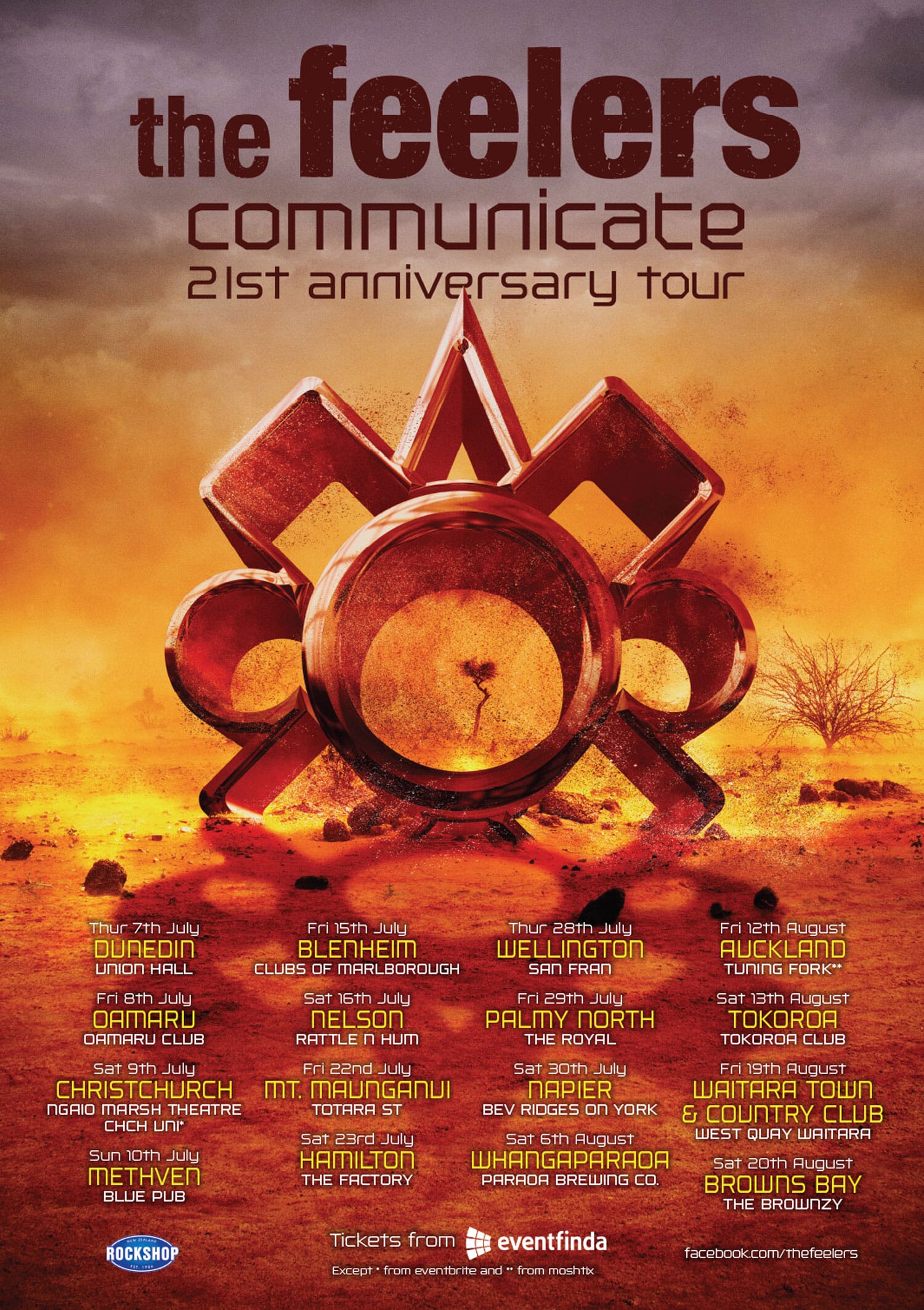 The Feelers - COMMUNICATE 21st Anniversary Tour
