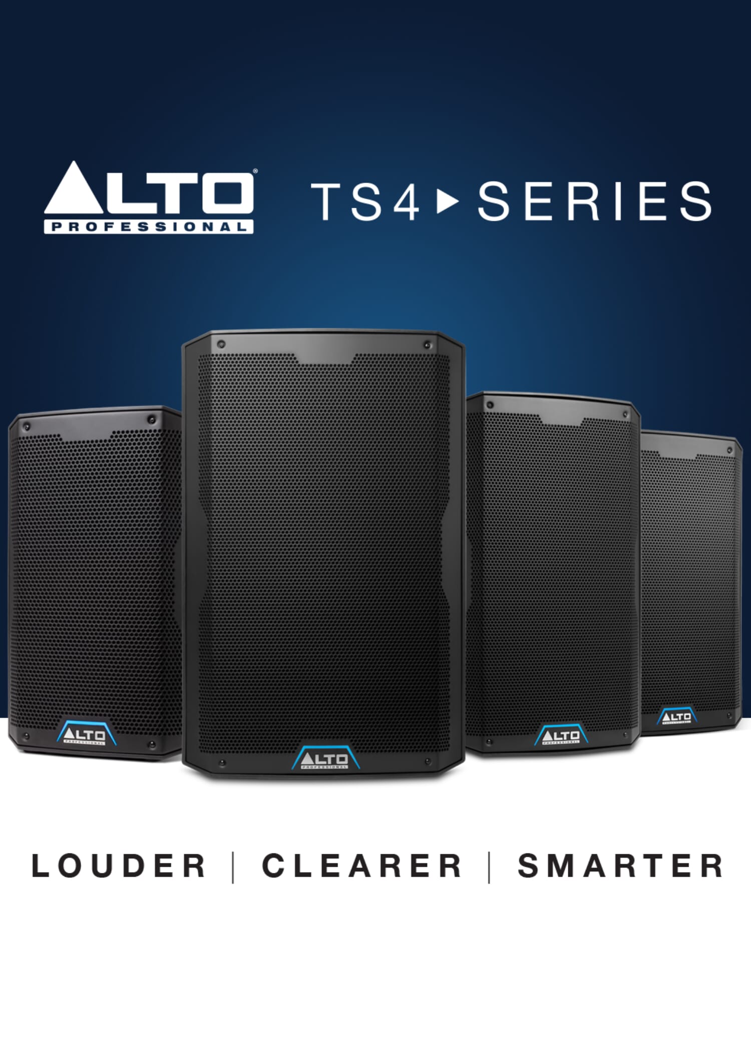 Get louder, clearer and smarter with Alto Professional TS4 Powered ...