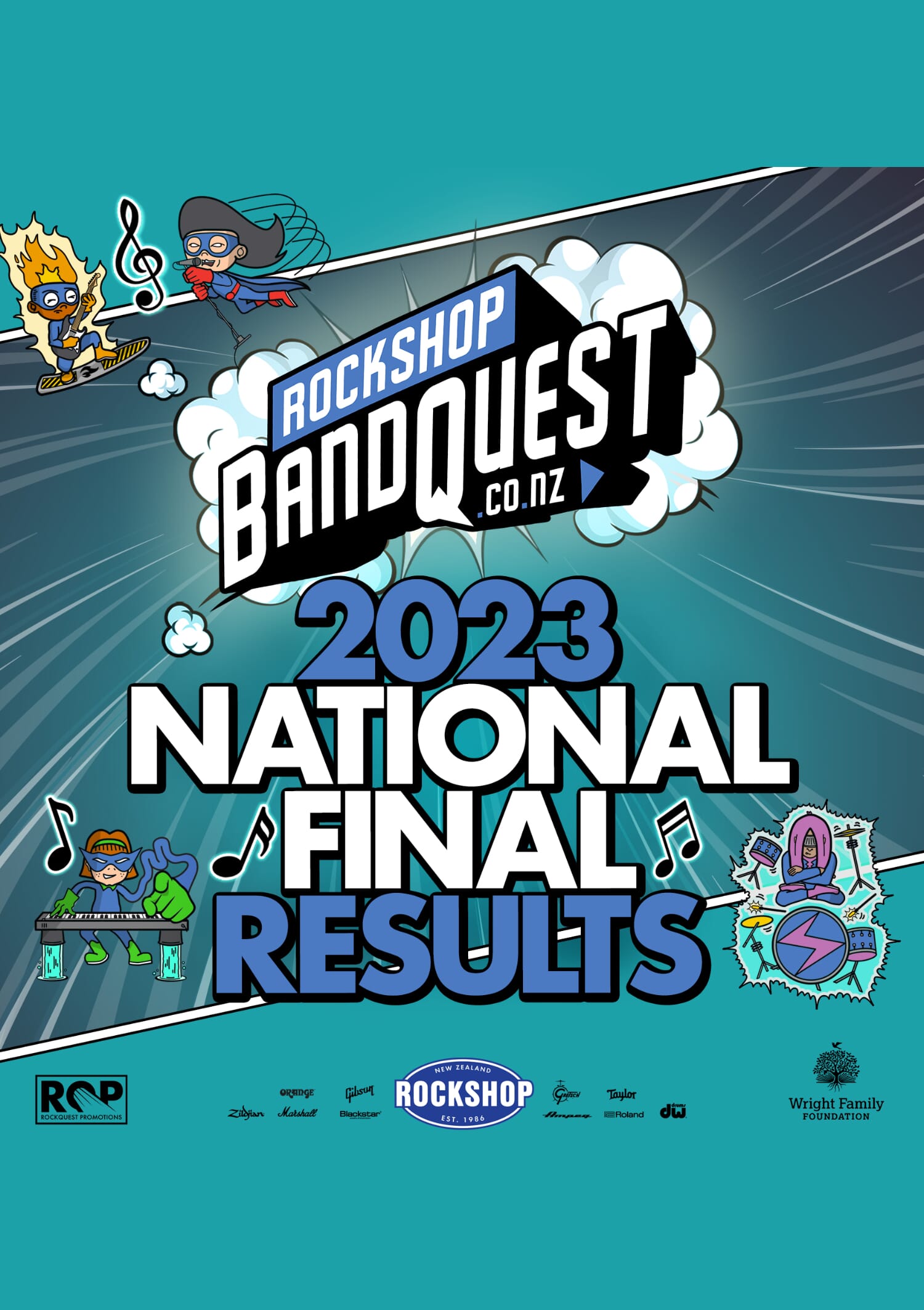 Rockshop Bandquest 2023 National Winners Announced