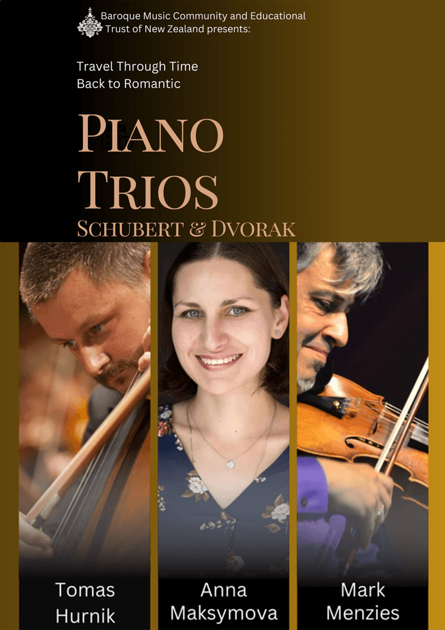 Travel Through Time, Back To Romantic - Piano Trios; Schubert & Dvorak