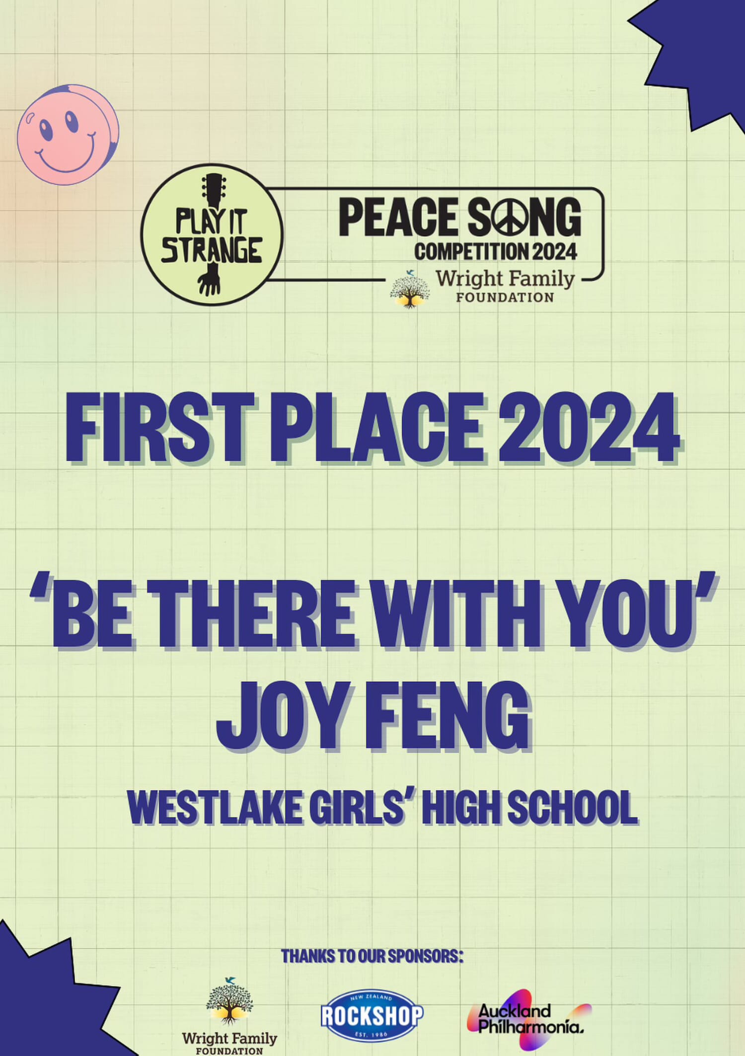 Winners Announced for the Play It Strange Peace Song Competition ...