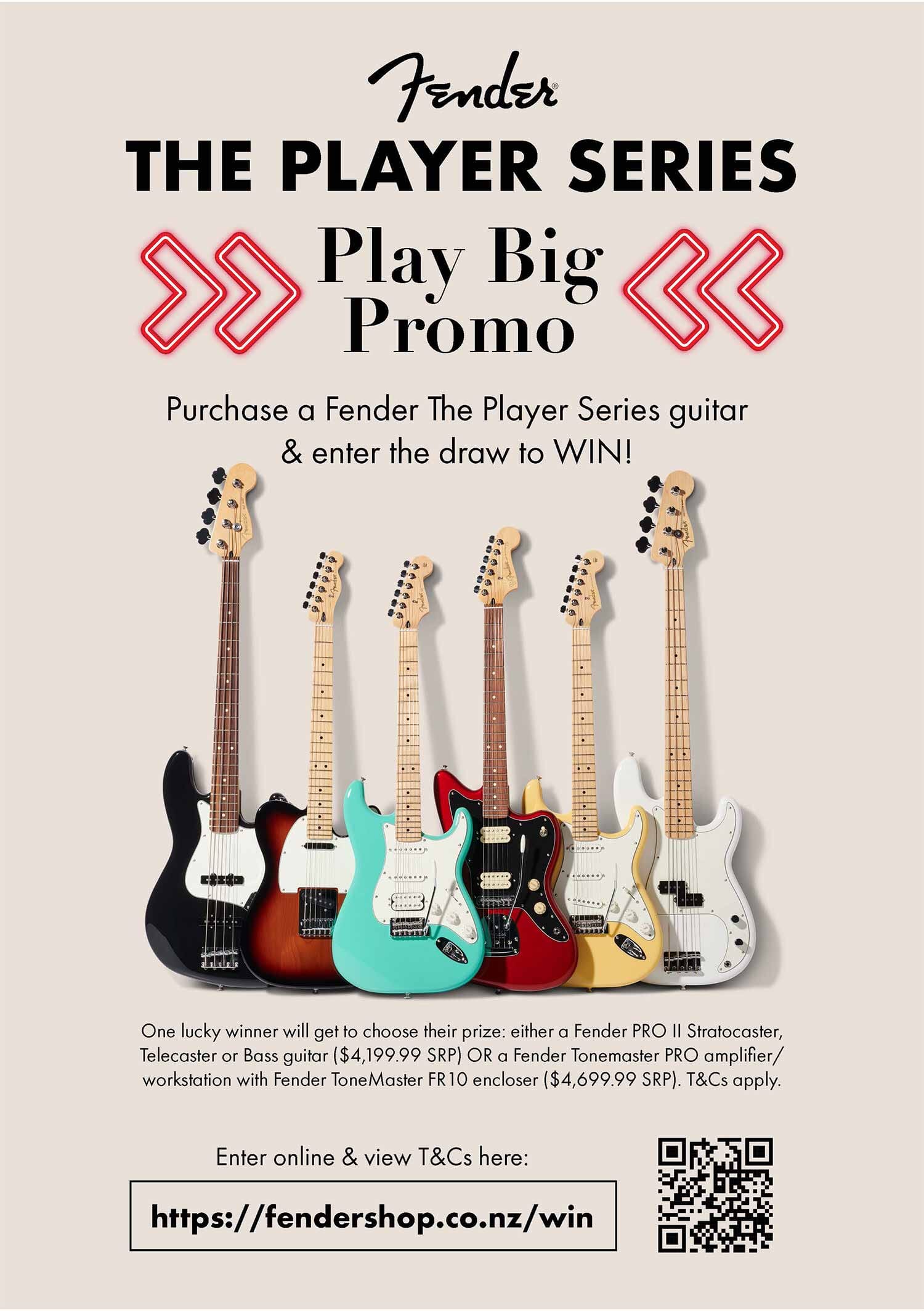 Fender The Player Series - Play Big Promo
