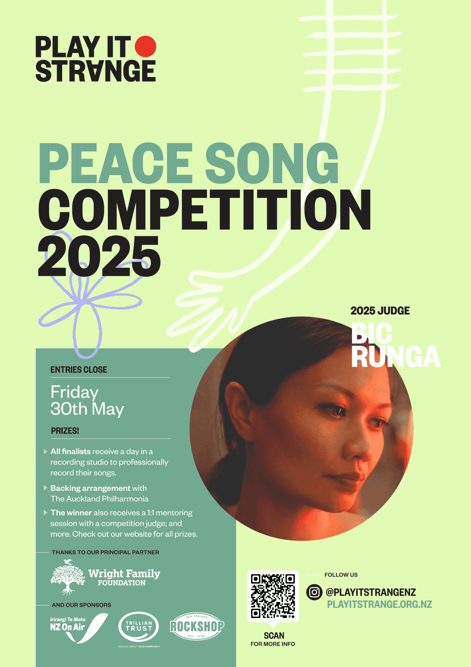 Play It Strange Peace Song Competition 2025