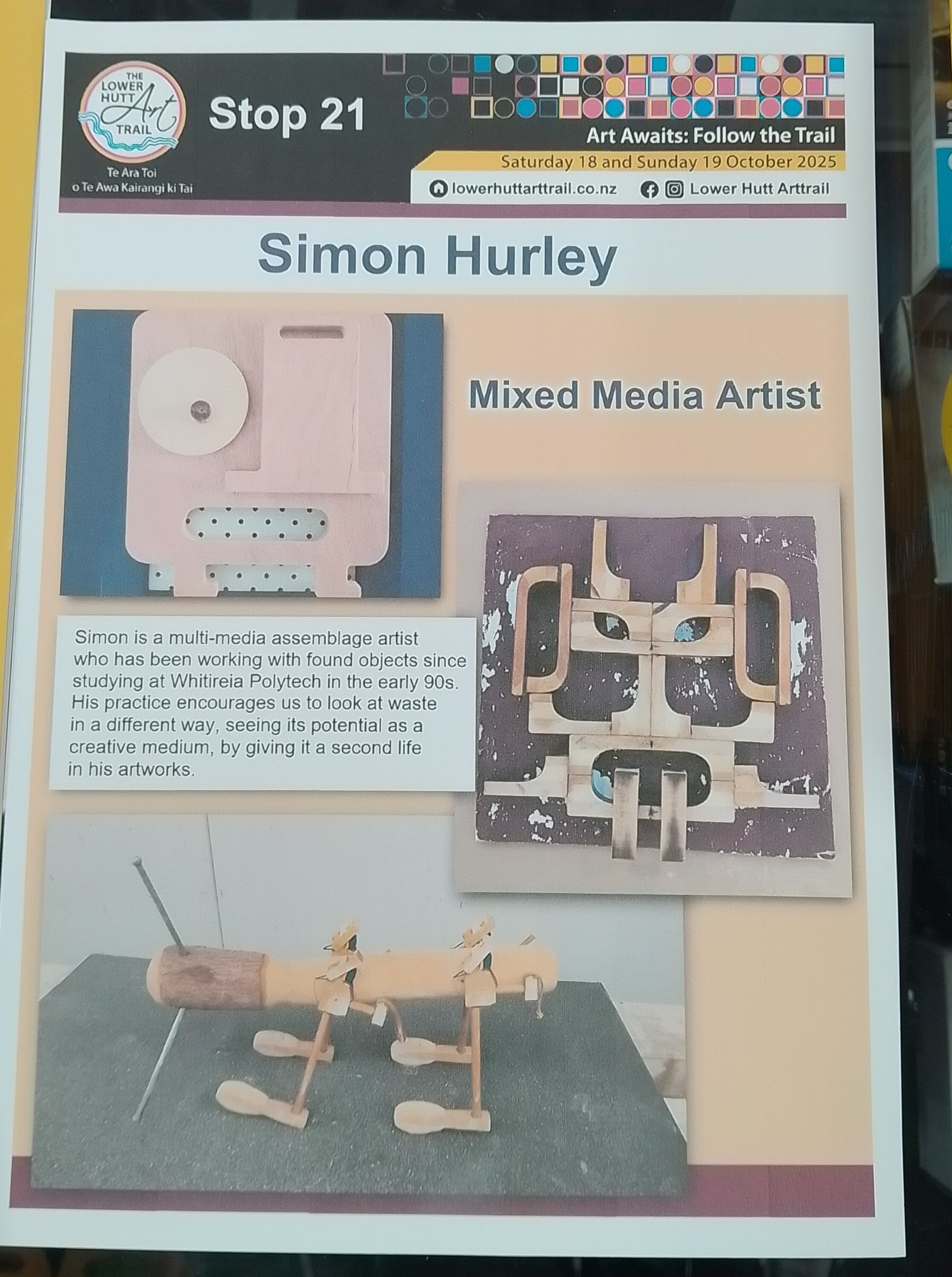 2025 Art Trail featuring Hutt Rockshop