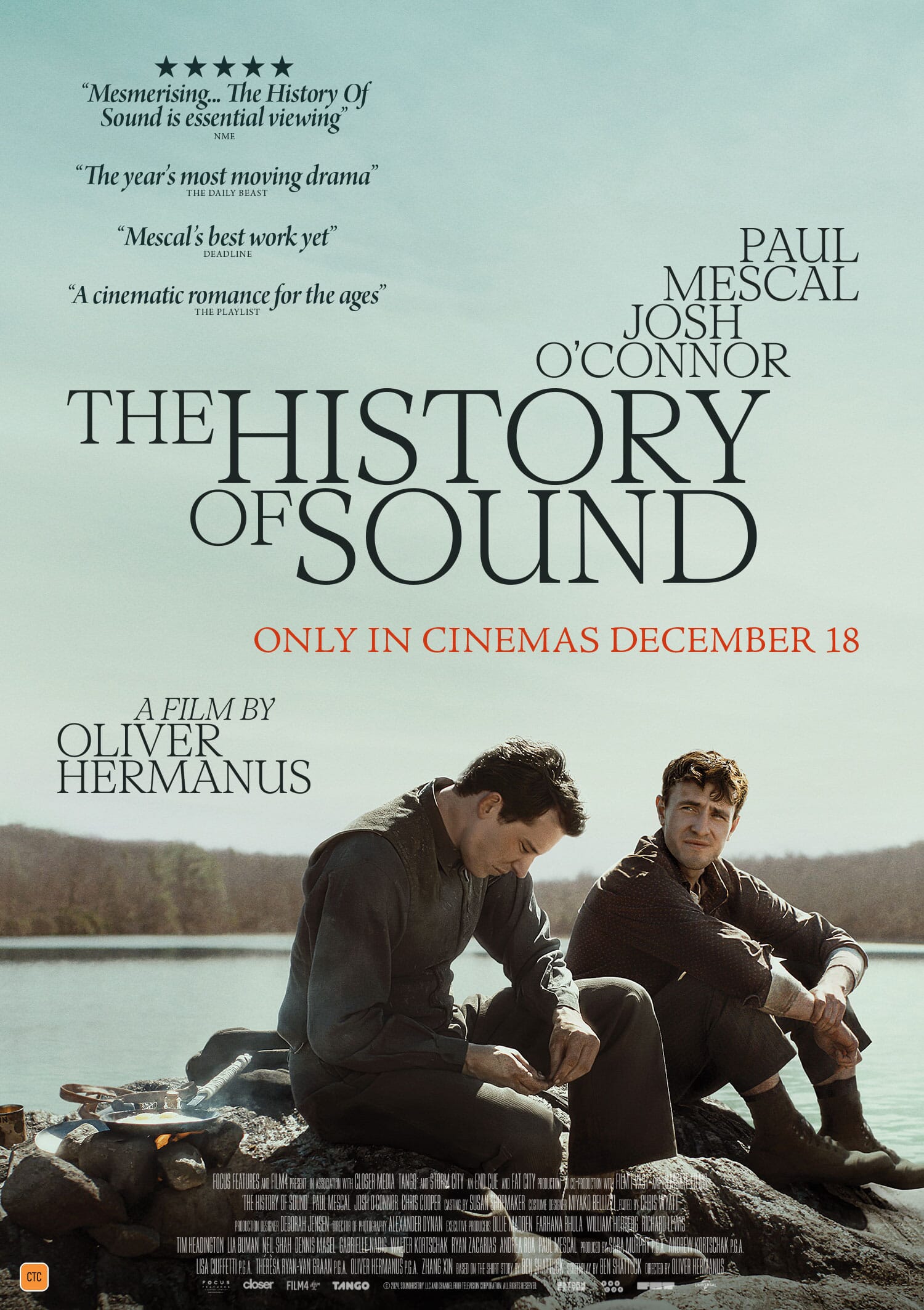 "History Of Sound" In Cinemas December 18 2025
