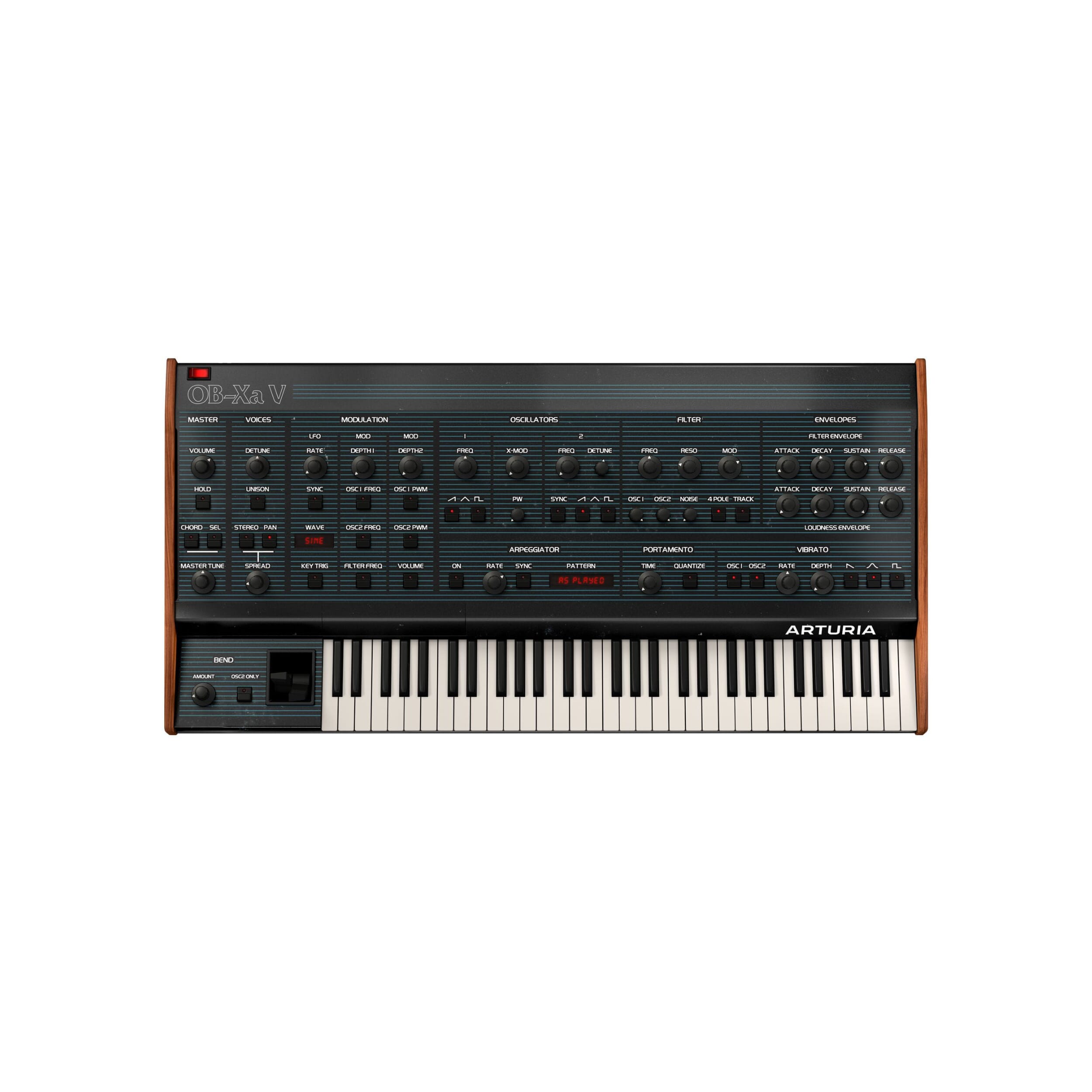ARTURIA OB-XA V SOFTWARE SYNTHESIZER OBERHEIM OBXA - LICENSE SERIAL ...