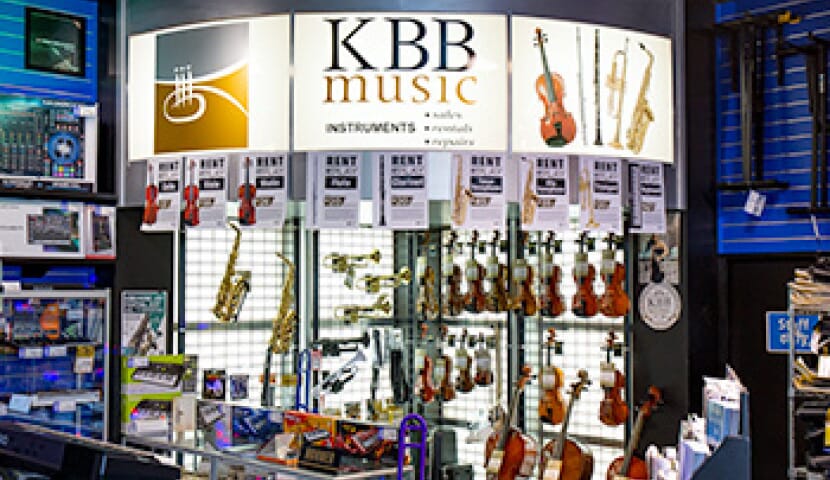 KBB Music within Botany Rockshop